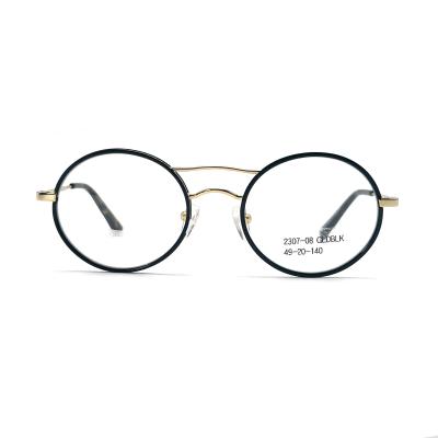 China Stainless Steel Round Optical Frames with Enhanced Durability-model MD158 ,OEM/ODM Manufacturer for sale