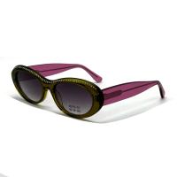 China Acetate Sheet Frame Womens Classic Butterfly Sunglasses with Strass-AS119 ,ODM/OEM Factory for sale