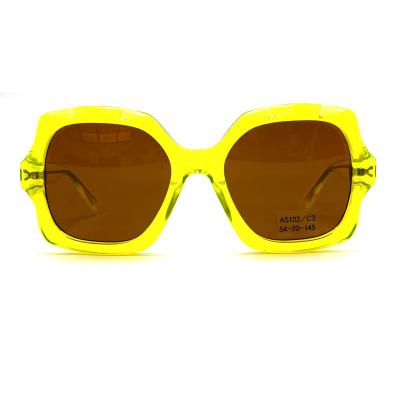 China Acetate Frame Sunglasses Featuring Modern Style——model AS122 - CR 39 100% UV Protection, ODM/OEM factory for sale
