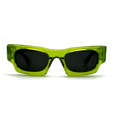 China Unisex Classic Acetate Frame Sunglasses with UV Protection and CR 39 Lens-model AS124, Sunglasses Customized Factory C for sale