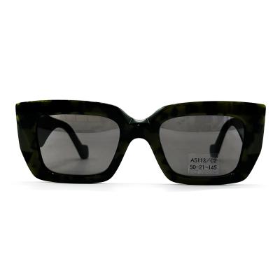 China Model AS113 Acetate Frame Sunglasses for Men with 100% UV Protection,Sunglasses OEM Manufacturer for sale