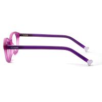 China Unisex Round Acetate Reading Glasses Frame With Custom Colors-model AD225, OEM/ODM Eyeglasses Fatoory for sale