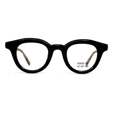 China Chic Unisex Round Acetate Sheet Eyeglasses -AD229,Wholesale Manufacturer for sale