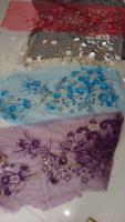 China 00144 SPUN VOILE EMBROIDERY for sale