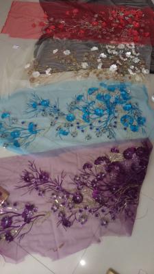 China 00144 SPUN VOILE EMBROIDERY for sale