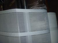 China JACQUARD SELVEDGE SPUN POLYESTER VOILE FABRIC for sale