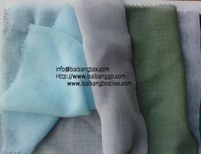 China SPUN VOILE DYED FABRICS for sale