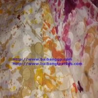 China 100% COTTON CUT-JACQUARD VOILE PRINTING FABRIC for sale