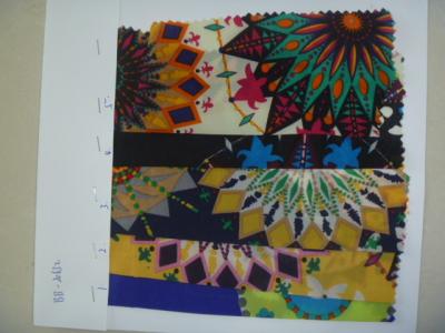 China 100% POLYESTER PRINTING FABRIC RUNNING ITEMS IN STOCK LOT for sale