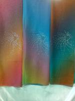 China SPUN VOILE EMBROIDERY SEQUIN SCARF for sale