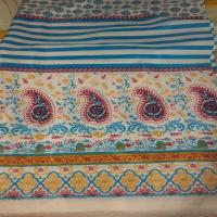 China SPUN VOILE EMBROIDERY SEQUIN SCARF for sale