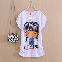 China Lady T-shirts OF TWO-SIDE SEWING for sale