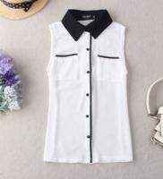 China Female Non-sleeve Shirts for sale