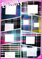 China COTTON COMBED YARN DYED FABRIC for sale