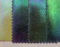 China Laser shine light fabric COLORFUL  high quality 4-way spandex for sale