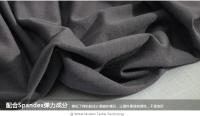 China 100% Spun Rayon Single Jersey fabric soft touch feeling piece dyed cotton feeling for sale