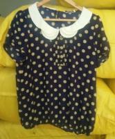 China Lady girl chiffon shirts with high quality and soft nice finish for sale