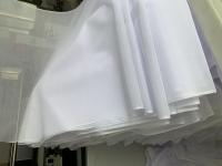 China 9100 Spun CAZ voile full white color for sale