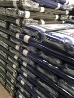 China ready stock super High qulity Shine Bright T/R fabric for suits, shirts, thobe, robe usage for sale