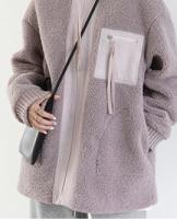 China suede bonded faux sheepskin sherpa fabric Fabric for sale