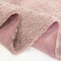 China Winter thicken new suede composite lambskin fabric Europe and the United States, Europe and | Rice coat locomotive cloth for sale