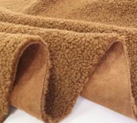 China Winter thicken new suede composite lambskin fabric Europe and the United States, Europe and | Rice coat locomotive cloth for sale