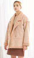 China Suede composite cashmere Terry cloth composite fastness good imitation leather fashion cotton shoe jacket fabric for sale