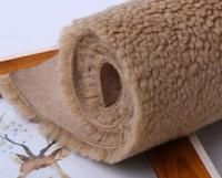 China Suede composite cashmere Terry cloth composite fastness good imitation leather fashion cotton shoe jacket fabric for sale