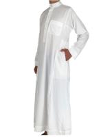 China TR 80/2030 * 32 reactive eco-dyed TR twill shine thobe fabric, Arabia Thobe RObe men's fabric for sale