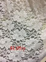 China lace fabric stock lot for sale