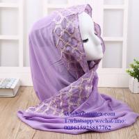 China SPUN POLYESTER SCARF/HAJIB for sale