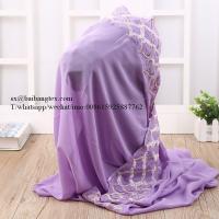 China SPUN POLYESTER SCARF/HAJIB for sale