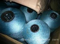 China chanille color yarn polyester stocks for sale
