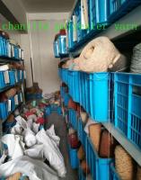 China chanille color yarn polyester stocks for sale