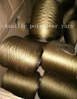 China chanille color yarn polyester stocks for sale