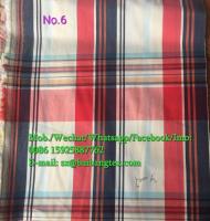 China Yarn Dyed check design shirts of pants or boxers fabric cotton spandex high quality for sale