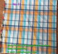 China Yarn Dyed check design shirts of pants or boxers fabric cotton spandex high quality for sale