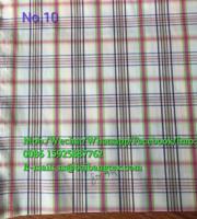 China Yarn Dyed check design shirts of pants or boxers fabric cotton spandex high quality for sale