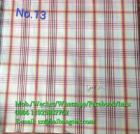China Yarn Dyed check design shirts of pants or boxers fabric cotton spandex high quality for sale