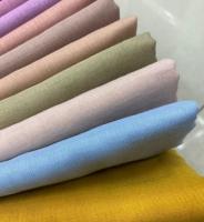 China High Twisted Spun Polyester Voile Fabric For Muslim Scarf for sale