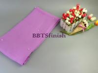 China Spun Polyester Voile Super High Twisted --- BBTSfinish Brand scarf and fabric supplying for sale
