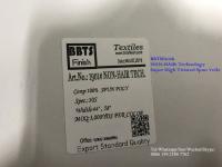 China Super High-twisted spun polyester full voile 2 X2 non-hair technology by BBTSfinish® production development for sale