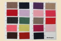 China 100% polyester melton woolen fabric warm for winter stock lots for sale