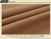 China 100% polyester melton woolen fabric warm for winter stock lots for sale