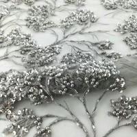 China Embroidery Lace fabric wedding fashion high quality for brand garments lace fashion for sale