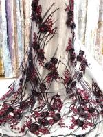 China Embroidery Lace fabric wedding fashion high quality for brand garments lace fashion for sale