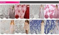 China Embroidery Fabric Lace Fabric for Women Wear for sale