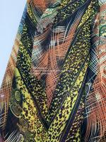 China Digital spun polyester voile super twisted 2s/2z 1900t printing highest quality for sale