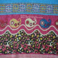 China 100% Spun polyester voile نسج البوليستر الفوال  MADE IN JAPAN printing 58