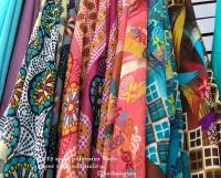 China 100% Spun polyester voile نسج البوليستر الفوال  MADE IN JAPAN printing 58